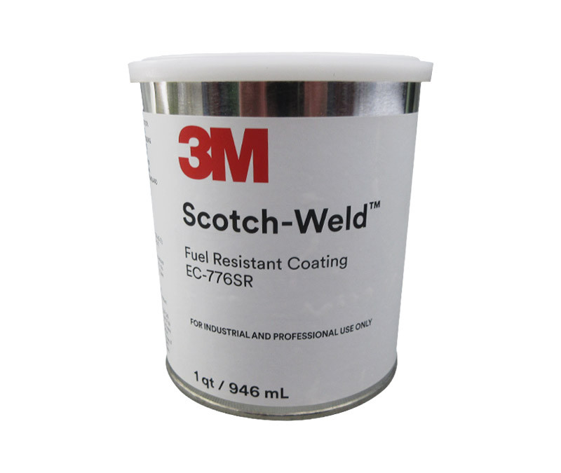 3M 021200-65184 Scotch-Weld EC-776SR Red Fuel Resistant Coating - Quart ...
