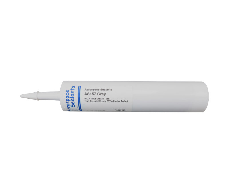 Aerospace Sealants AS157 FAA-PMA Gray Silicone Adhesive Sealant - 10.3 ...