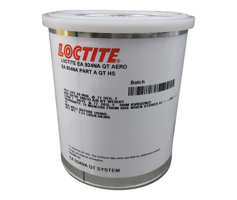 Henkel LOCTITE EA 934NA High-Temp Epoxy Adhesive - Quart