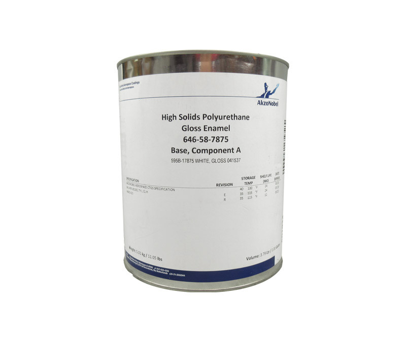 AkzoNobel 646-58-7875 FS#17875 White MIL-PRF-85285E Type I, Class H ...
