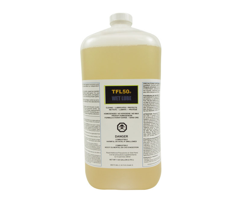 TFL50 60128 Clear Wet Lube Deep Penetrating Lubricant - Gallon Can at ...