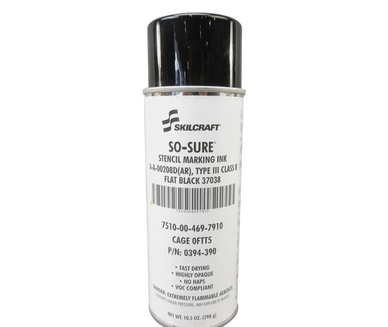 Skilcraft 0674 390 Eco Sure Fs 37038 Flat Black A A 2787a Type I Spec