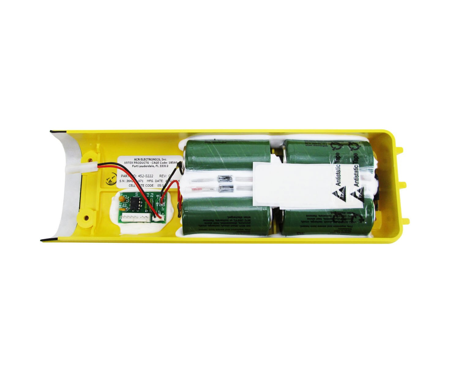 Artex 452-0222 Lithium Battery Pack for G406-4 406 Mhz ELT - 5 Year at ...