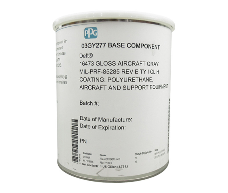 PPG Deft 03-GY-277 FS#16473 Polyurethane Topcoat – Gal.