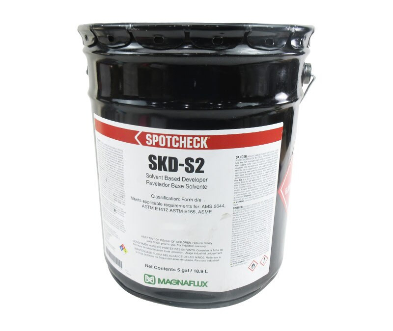 MAGNAFLUX 01-5352-40 SPOTCHECK SKD-S2 Solvent Based Developer - 5 gal ...