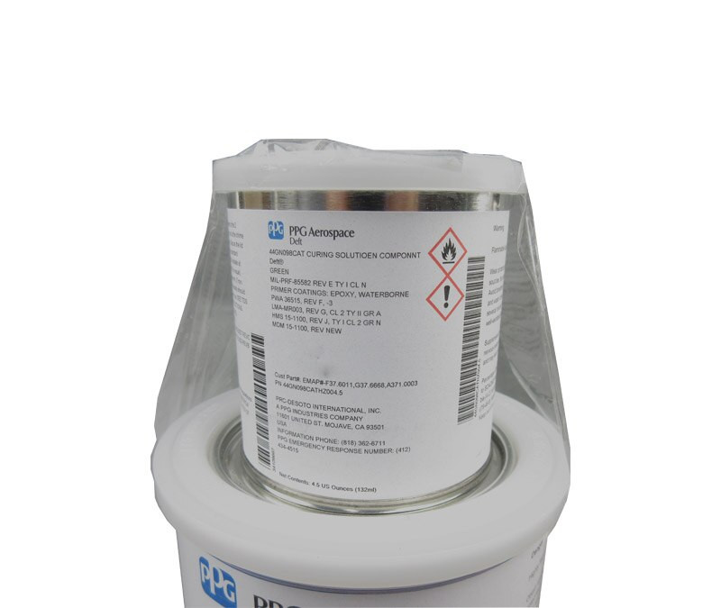 PPG Aerospace Deft 44GN098 Green MIL-PRF-85582 Type I Class N Spec ...