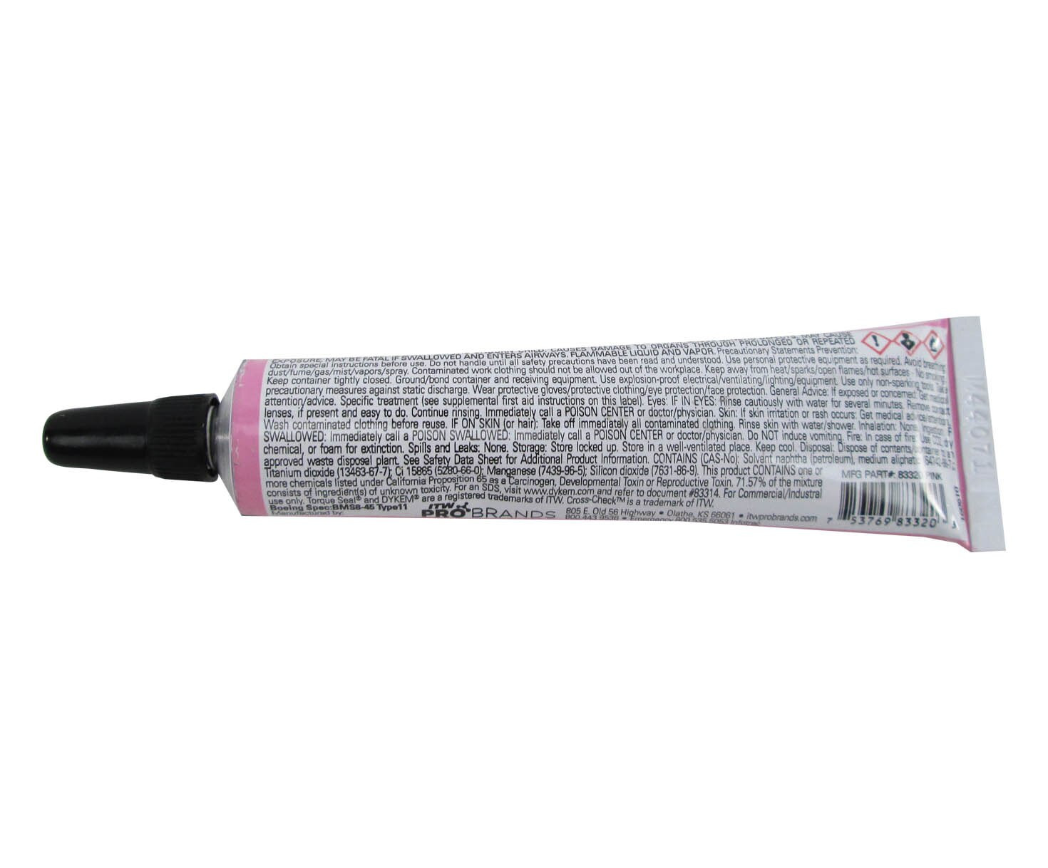 Cross-Check TORQUE SEAL 83320 Pink BMS 8-45 Type II Spec Tamper Proof ...