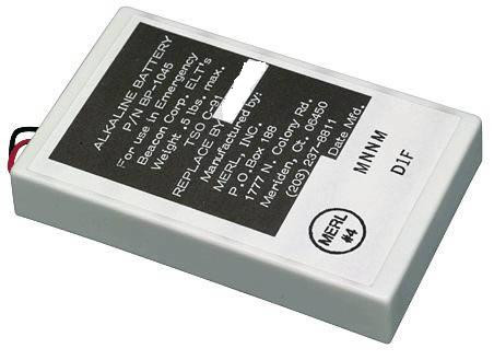 Merl BP-1020 D&M ELT-6, ELT-8 Alkaline 121.5 ELT Replacement Battery ...