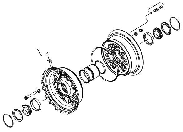 Cleveland 40-434 Wheel Assembly - Cleveland Wheel & Brake
