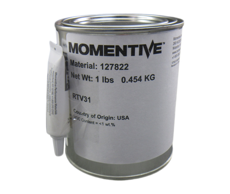 Momentive RTV31/DBT Red High Temp Silicone Rubber Compound - 1 lb Kit ...