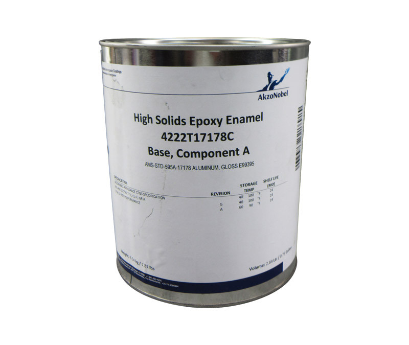 AkzoNobel FS#17178 Silver Epoxy Topcoat - Gallon Kit