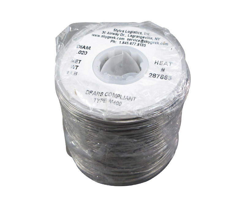 Military Standard MS20995NC20 Monel Safety Wire – 0.020”