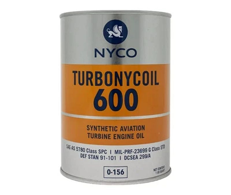 NYCO TURBONYCOIL 600 Synthetic Turbine Oil – Quart