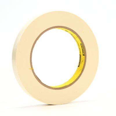 3M 021200-07467 Scotch 470 Tan 7.1 Mil Electroplating Tape - 1/2" x 36 ...
