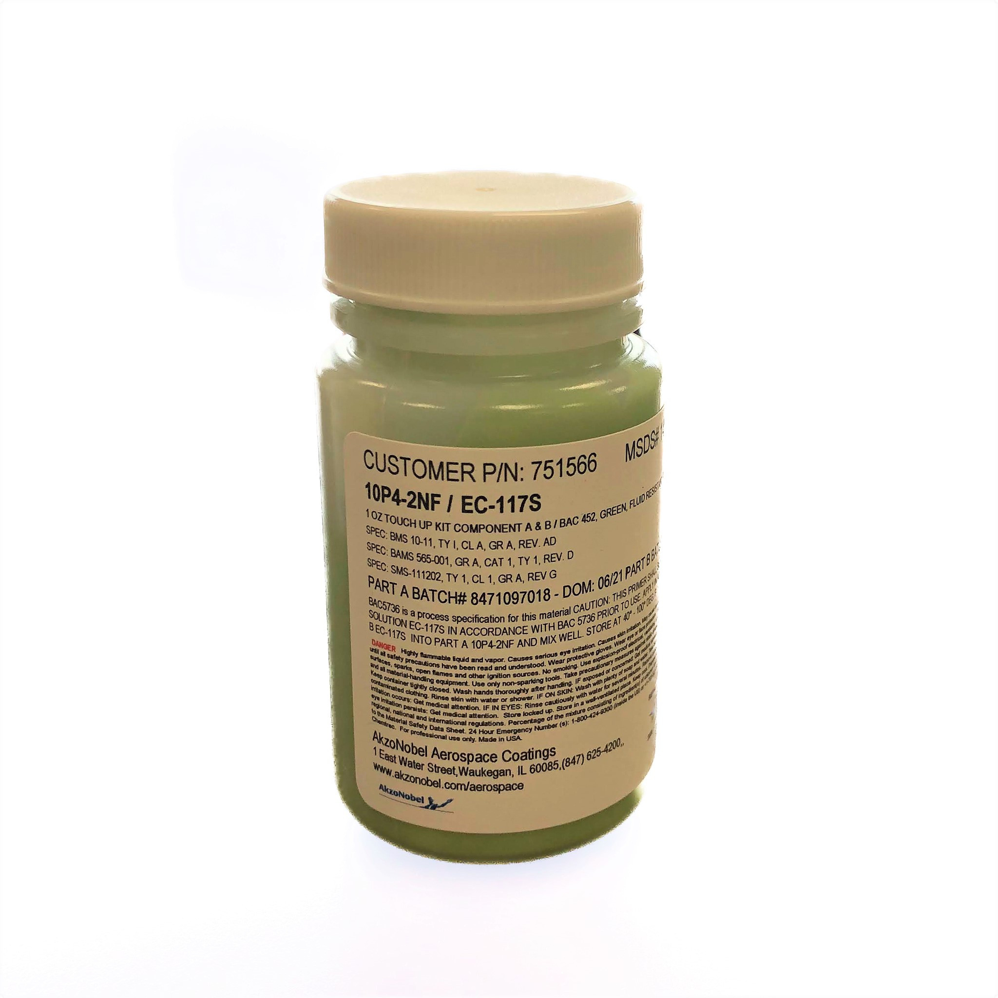 AkzoNobel 454-4-1/CA-109 Yellow BMS 10-20 Type II, Class A, Grade A ...