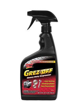 Grez-Off 22732 Yellow Heavy-Duty Degreaser - 32 oz Trigger-Spray Bottle ...