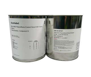 AkzoNobel BAC707 Polyurethane Topcoat - Grey - 2 Gallons
