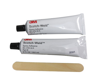 3M Scotch-Weld EC-1751 B/A Gray Epoxy Adhesive - 2 oz.