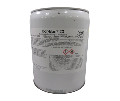 Zip-Chem 008015 Cor-Ban 23 Red-Brown Dyed Corrosion Preventive Compound ...