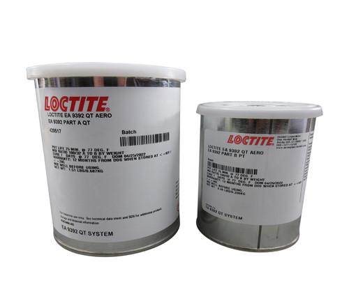 Henkel LOCTITE EA 9392 Epoxy Paste Adhesive - Quart Kit