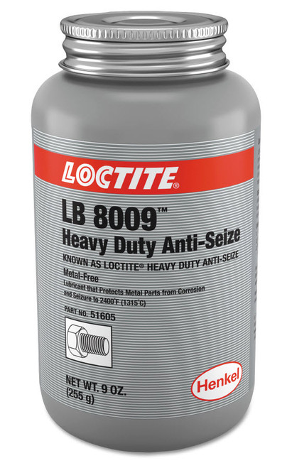 Henkel 51606 LOCTITE LB 8009 Gray Heavy-Duty Anti-Seize - 510 Gram (18 ...