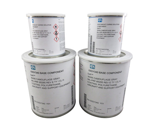 PPG Aerospace Deft 03GY340 FS#36495 Topcoat - 2 Gal.