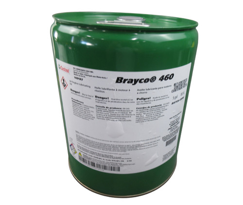Castrol Brayco 460 Jet Engine Lubricating Oil - 5 Gallon