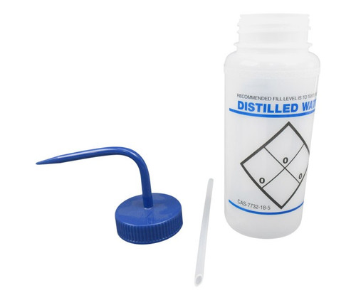Bel-Art F11646-0620 "Distilled Water" Safety-Labeled 500 mL (16 fl oz ...