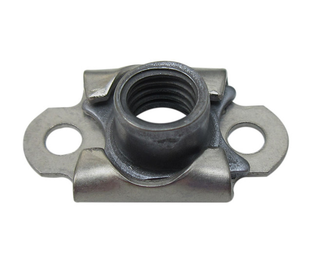 Mil Standard MS21076L3N Steel 2-Lug Self-Locking Nut Plate