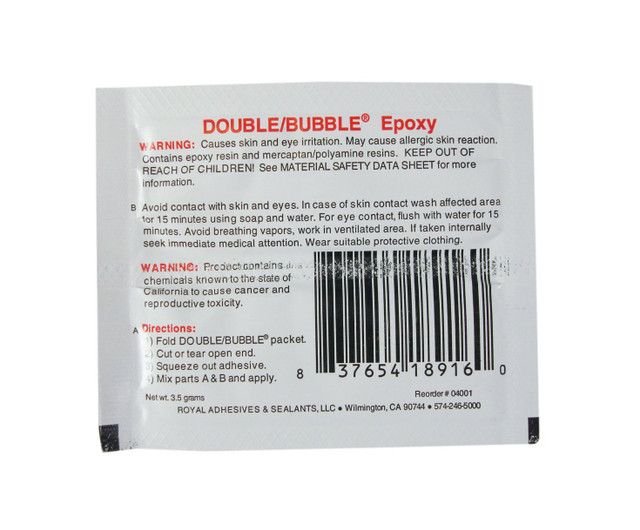 Double Bubble 04001 Epoxy - Structural Adhesive