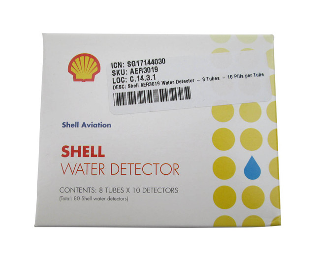 Shell Water Detector AER3019 Pill Tests – Box of 80