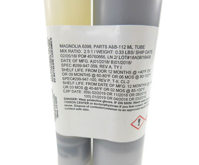 Magnobond 6398-AB/112ML Gray 299-947-100P Type II, Class 2 Spec Two ...