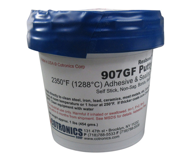 Resbond 907GF-1 Gray Regular Grade 2300F Fireproof Adhesive & Sealing ...
