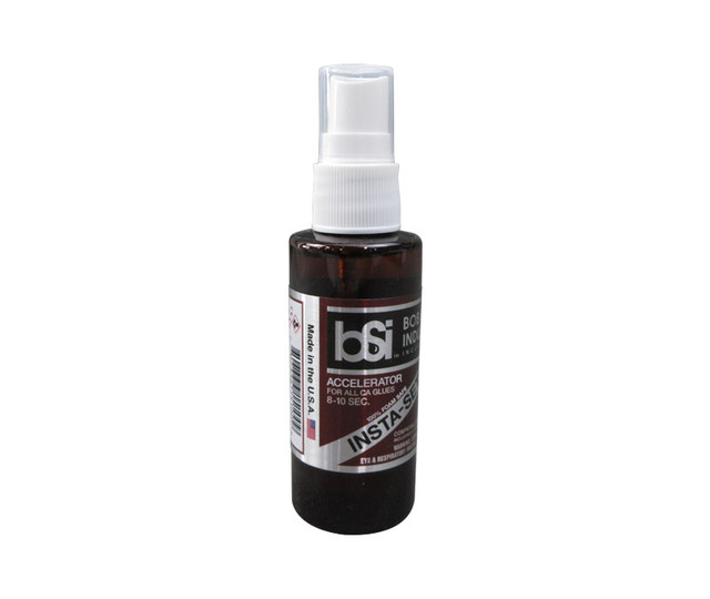 BSI Insta-Set Transparent CA Glue Accelerator - 2 oz.