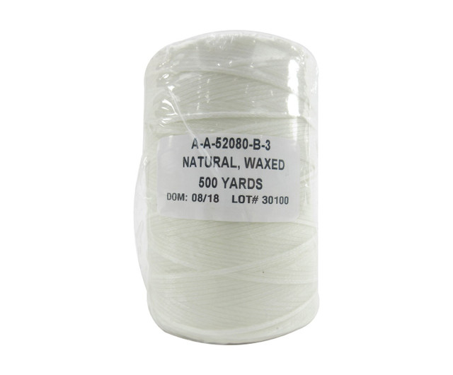 Military Specification A-A-52080-B-3 Natural Nylon/Waxed Finish Tape ...