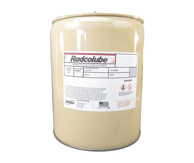 RADCOLUBE RHP6083 Hydraulic Fluid - Red - 5 Gallon Pail