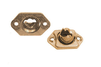 Camloc 244-16 Bronze Plain Open Cage Floating Receptacle at SkyGeek.com