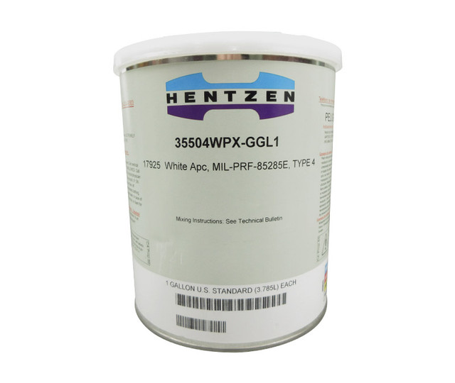 Hentzen FS#17925 Topcoat - Gloss White - Gallon Kit