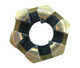 Military Standard MS17825-4 Steel Nut, Self-Locking, Slotted, Hexagon ...