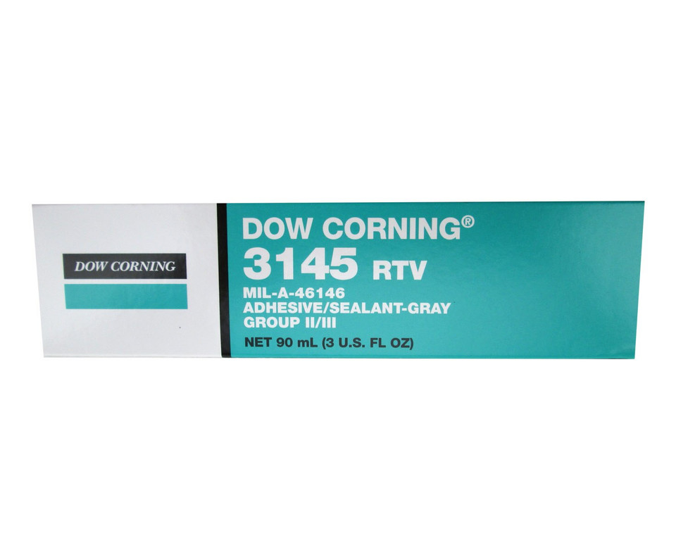 Dow Corning RTV-3145 Silicone Adhesive Sealant – 3 oz.