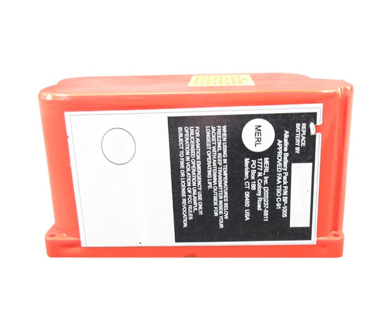 Merl BP-1020 D&M ELT-6, ELT-8 Alkaline 121.5 ELT Replacement Battery ...