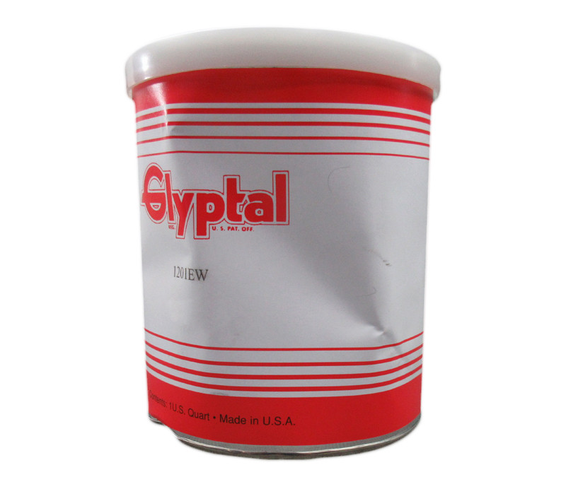 Glyptal 1201EW Red Enamel Alkyd Paint - Quart Can at SkyGeek.com