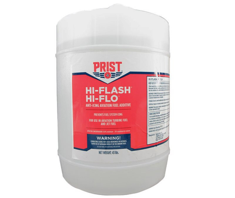 Prist 44637 HI-FLASH HI-FLO Anti-Icing Aviation Fuel Additive - 5 ...