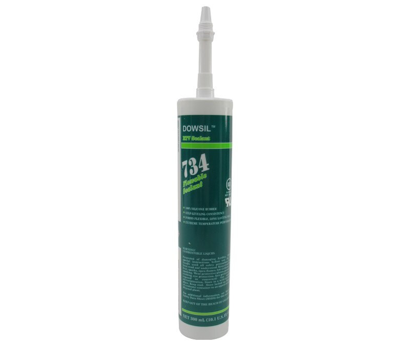 Dow Corning DOWSIL 734 White Flowable Sealant - 10.1 oz.