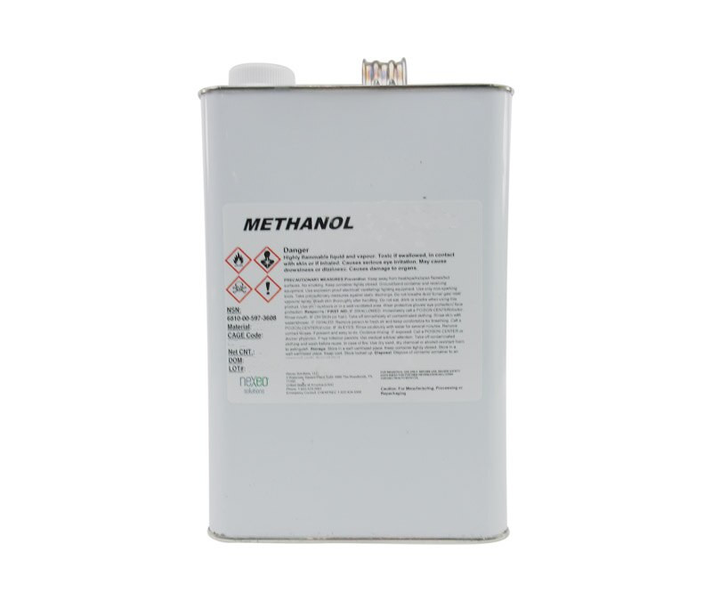 Military Specification O-M-232 Grade A Methanol