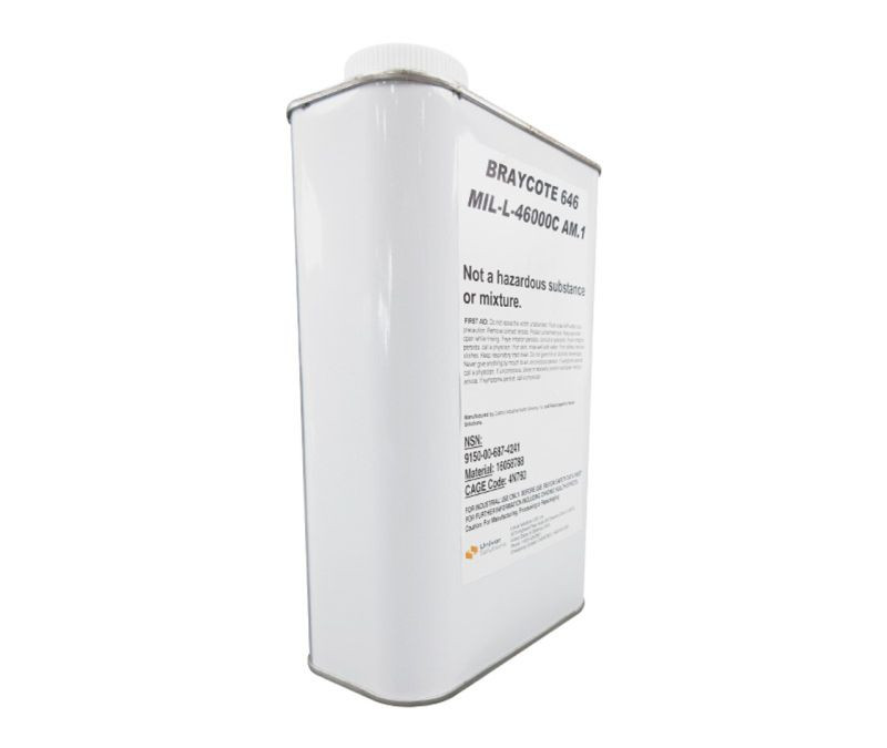 Castrol Braycote 646 Light Tan MIL-L-46000C Amnd. 1 Spec Semi-Fluid ...
