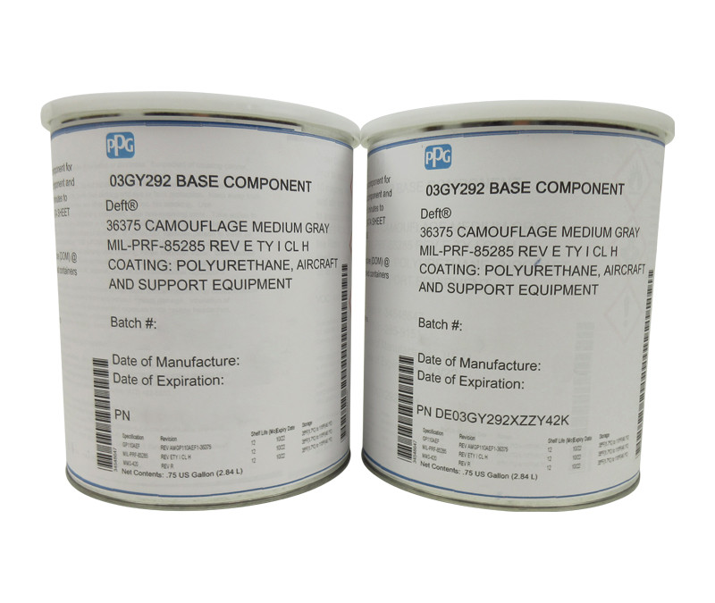 PPG Deft 03-GY-292 FS#36375 Polyurethane Topcoat – 2 Gal