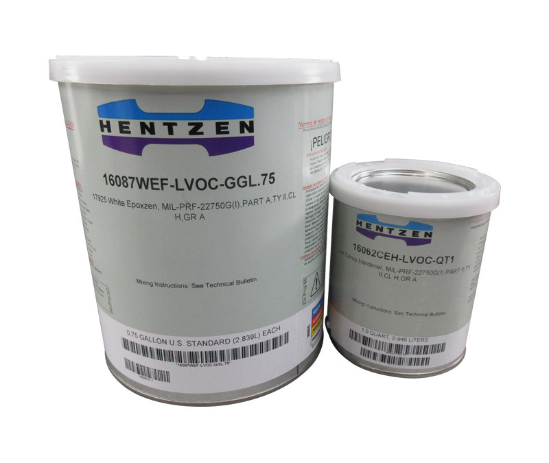 Hentzen FS#17925 Epox-Zen Topcoat - White - 1.25 Gal