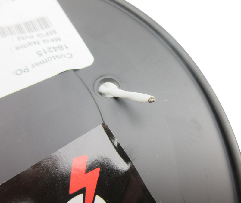 Military Specification M27500/26ML2T08 White Jacket 26 AWG 2 Conductor ...
