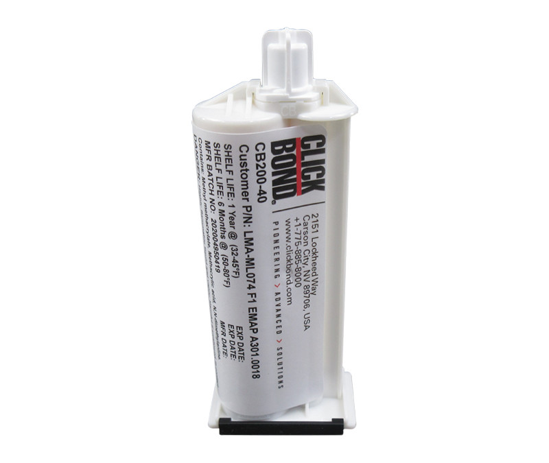 CLICK BOND CB200-40 White LMA-ML074 Spec Acrylic Structural Adhesive - 40 mL Cartridge at ...